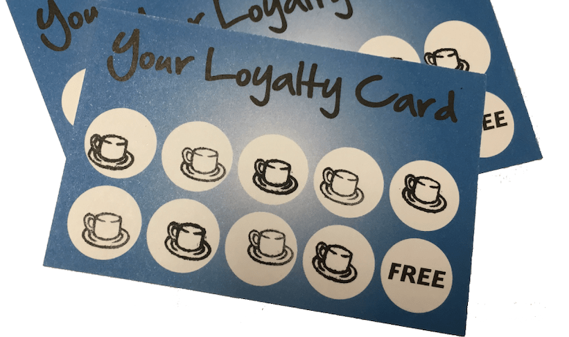 Loyalty Card self inking stamp
