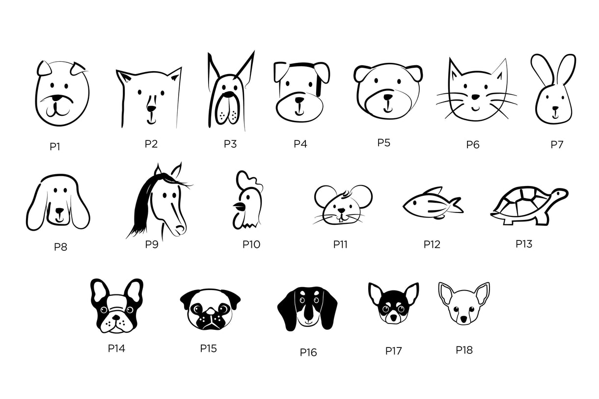 Novelty Family Portrait Stamp - Small