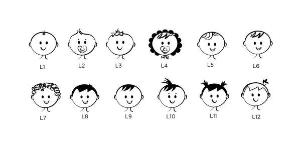 Novelty Family Portrait Stamp - Small