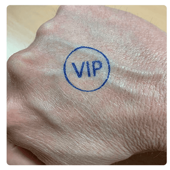 Bespoke Logo Self-Inking Hand Stamp - 22mm